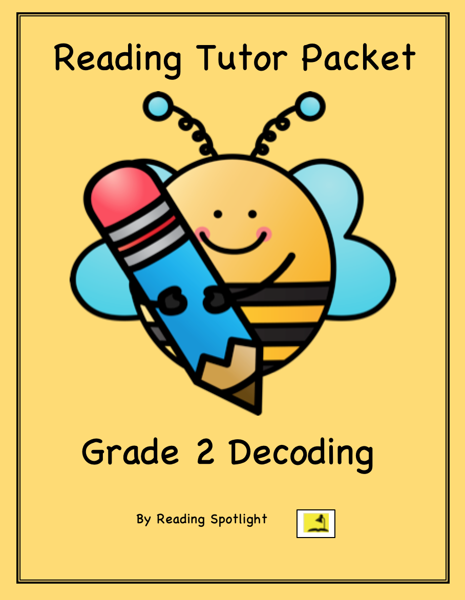 Reading Tutor Packet: Grade 2 Decoding - Reading Spotlight