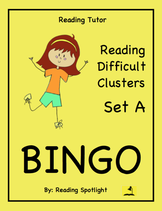 Better Bingo: Reading Difficult Vowel & Consonant Clusters Set A (RT)