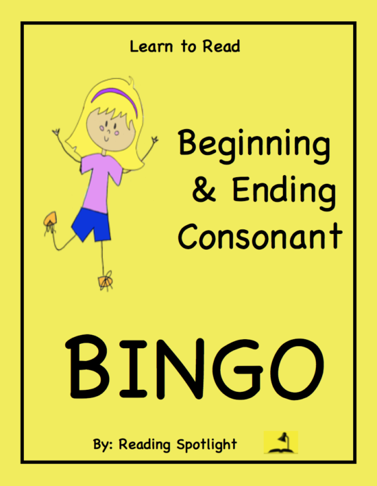 Best Bingo: Beginning & Ending Consonants (LTR)