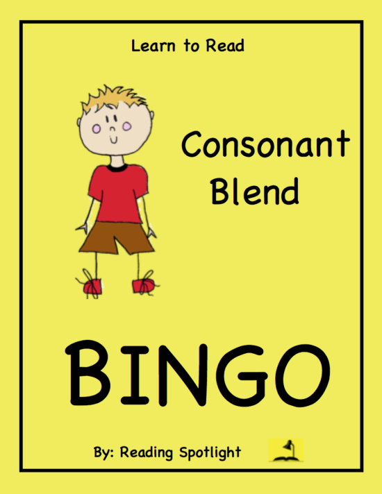 Best Bingo: Consonant Blends (LTR)