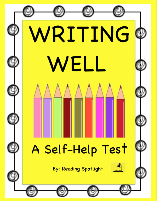 Self-Help Test: Writing Well