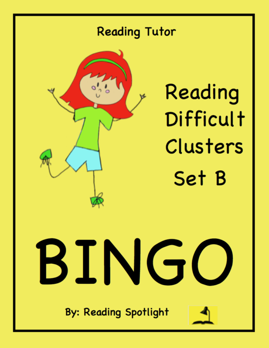 Better Bingo: Reading Difficult Vowel & Consonant Clusters Set B (RT)